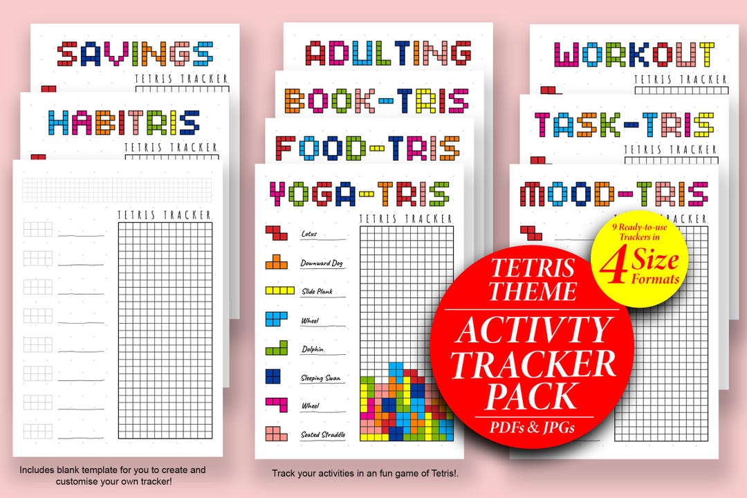 Task Tracker | Fun Monthly Adulting Habit Tracker | Reading Book ...
