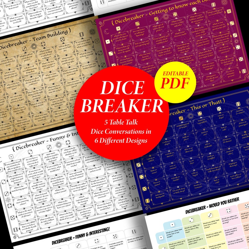 Dicebreaker - Etsy