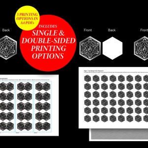DND Coin Printable Digital Download | Game Tokens Money PDF ...