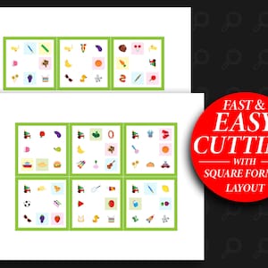 Spot It or Dobble Customise Game | Personalise Matching Activity | Seek ...