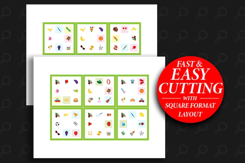 Spot It or Dobble Customise Game | Personalise Matching Activity | Seek ...