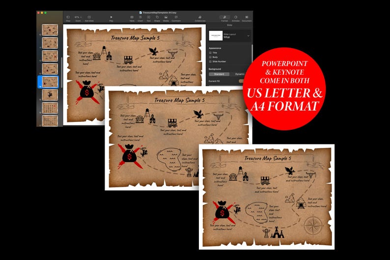 Wild West Treasure Hunt Map: DIY Kids Birthday Party Game (digital ...