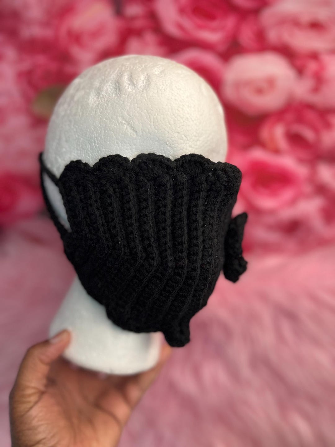 Crochet Face Mask - Etsy