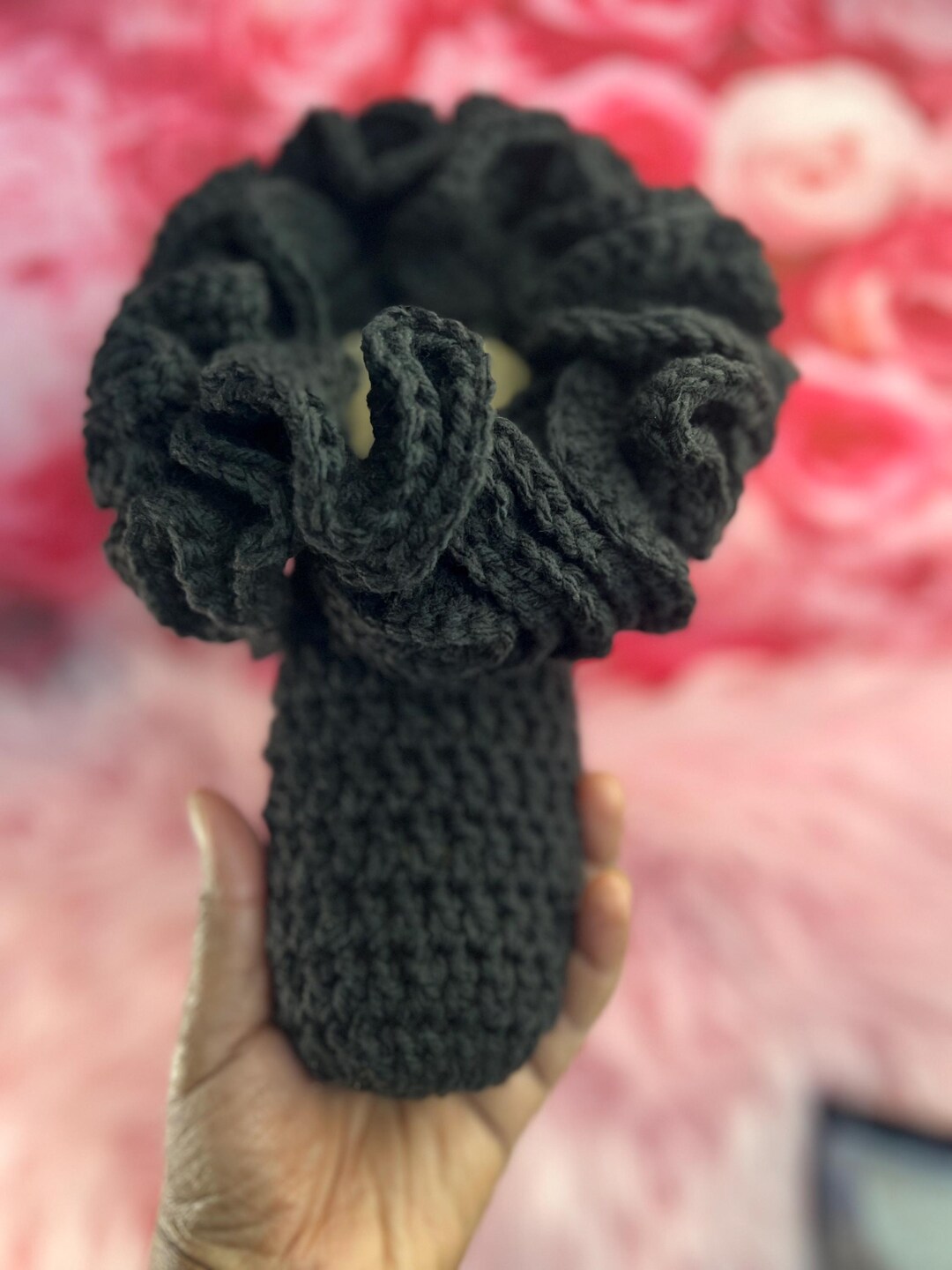 Crochet Socks With Ruffles, Crochet Footies With Ruffles, Ruffle ...