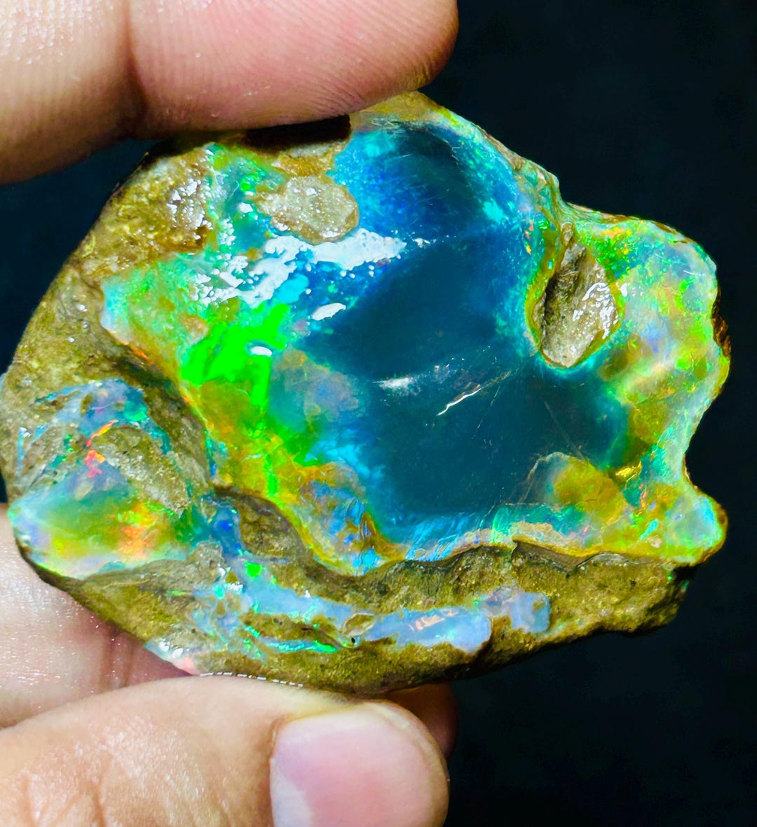 Rare Rare Quality Big Size Crystal Opal Rough, Raw Opal, Amazing ...