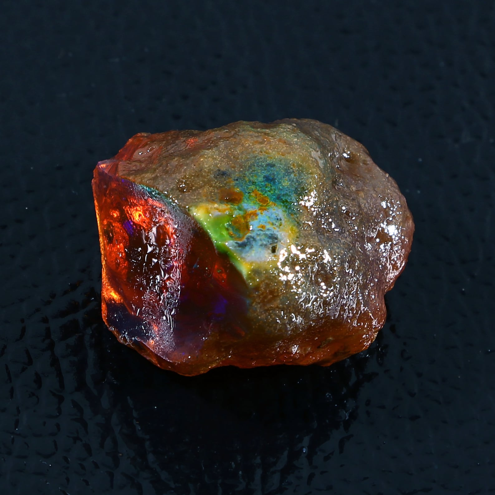 Ethiopian Fire Opal Rough 48.60 Carat Natural Gemstone | Etsy