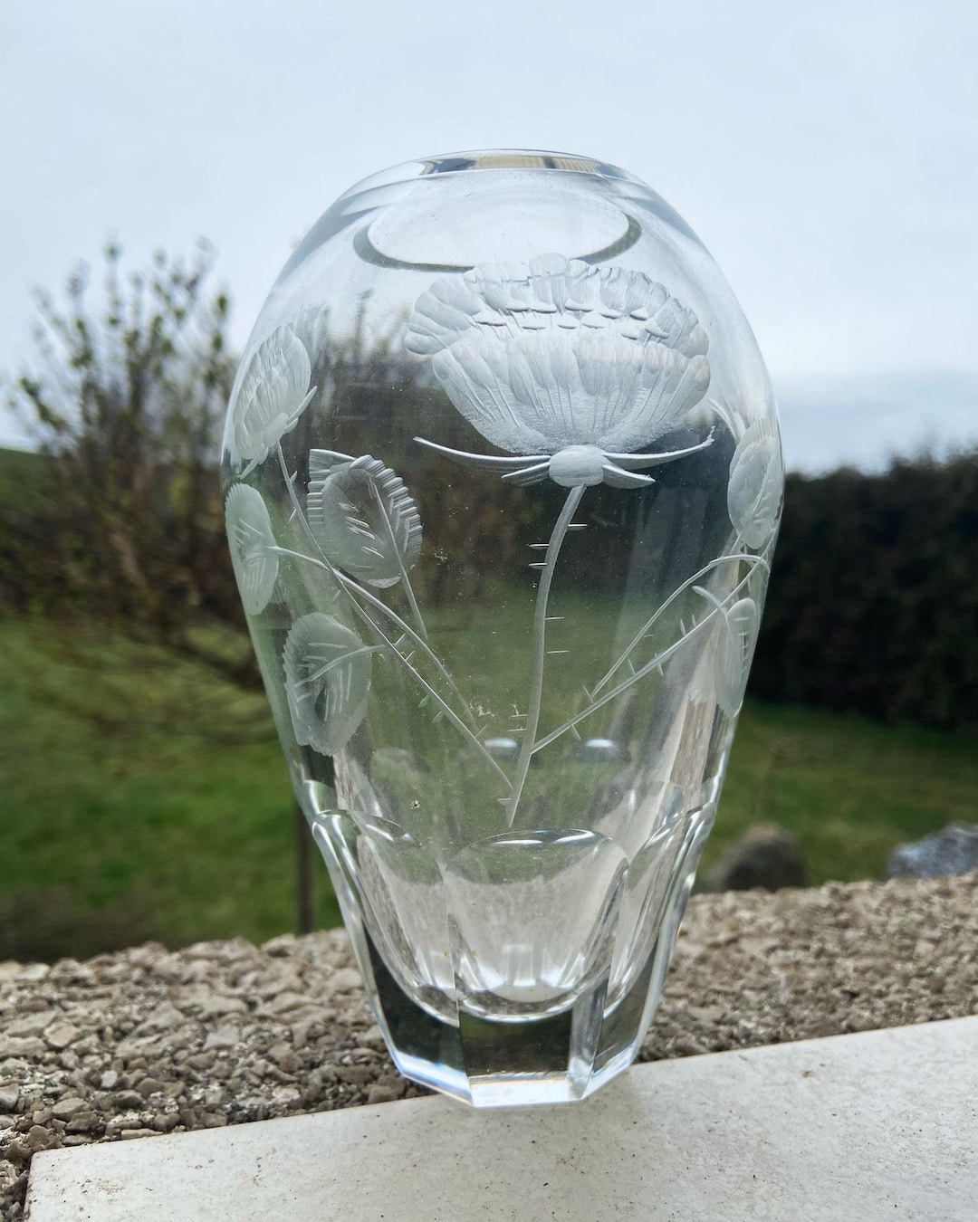 MOSER Collectible Crystal Glass Vase by Moser Karlovy Vary Art Deco ...