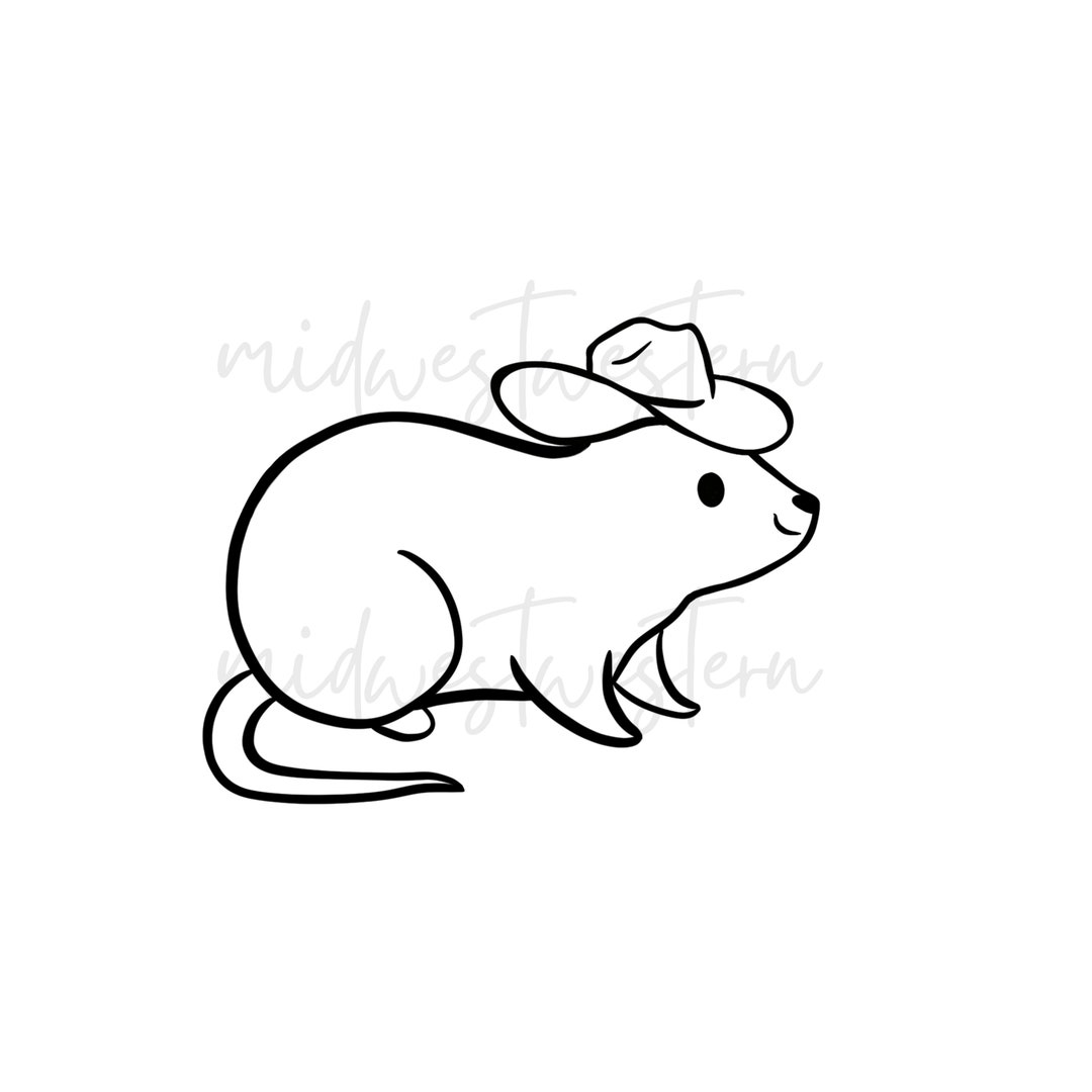 Cowboy Mouse Png, Western Png, Cowboy Animal Png, Shirt Design, Western ...