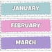 Pastel Dot Calendar 2024 - Etsy