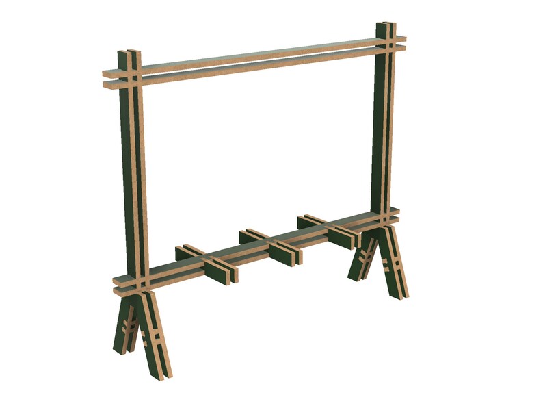 CNC Plant Trestle. SVG and DXF Format. Digital Plans Download. Laser ...