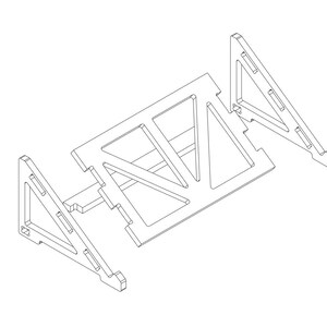CNC Laptop Stand Furniture. SVG and DXF Format. Digital Plans - Etsy
