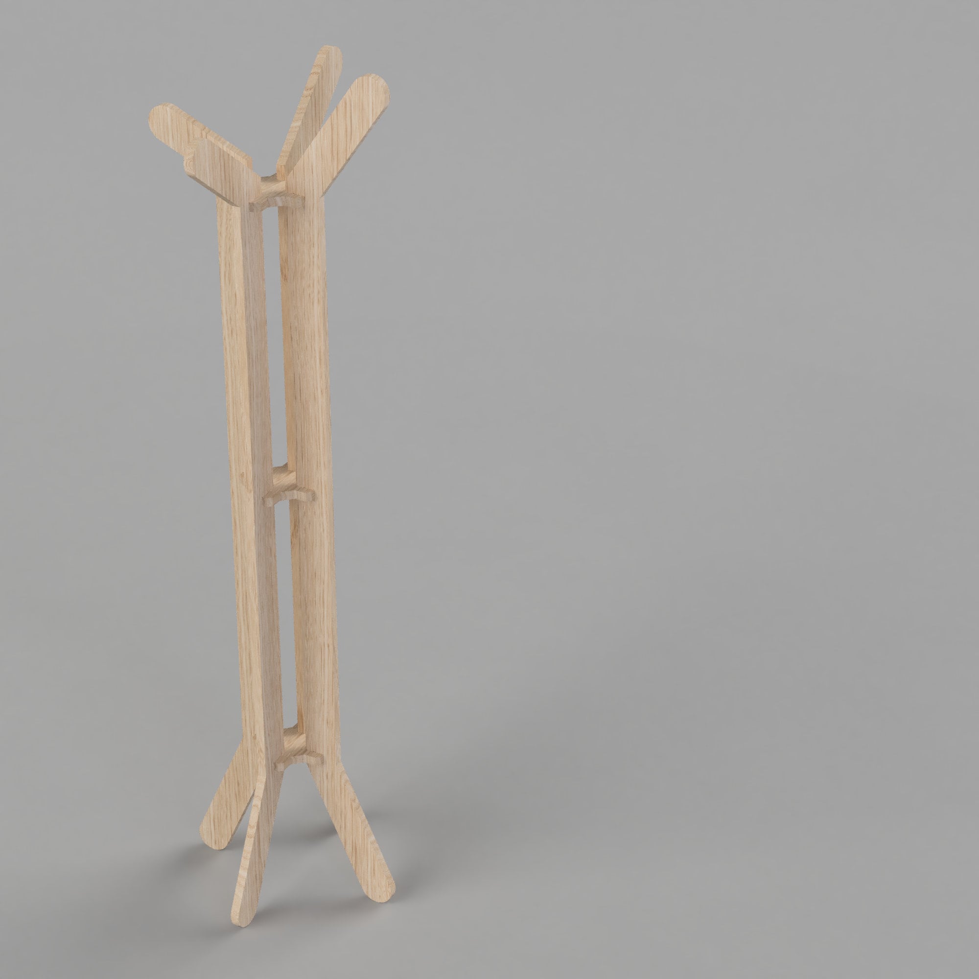 CNC Coat Rack Furniture. DXF Format. Digital Plans Download. CNC Laser ...