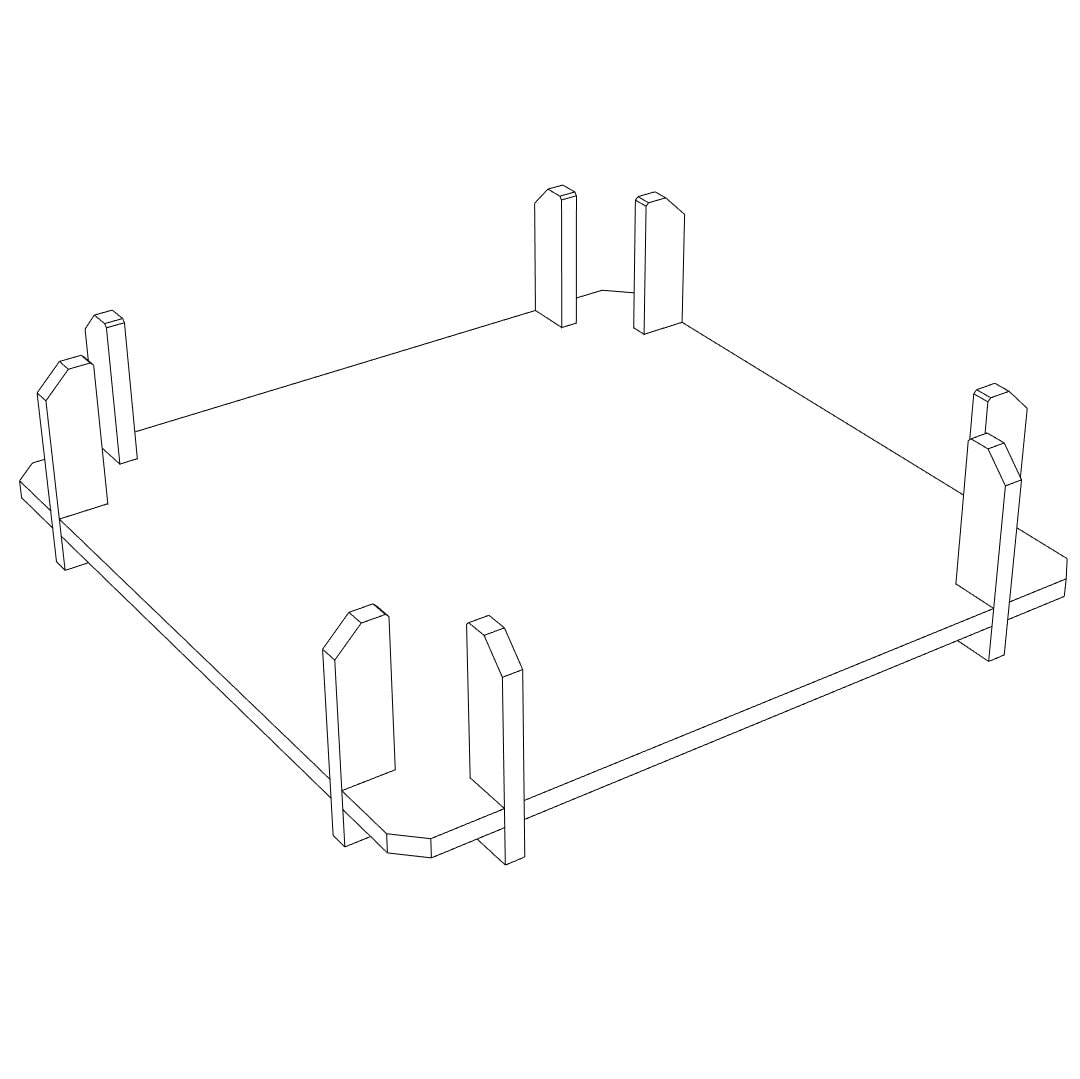 Laser Cut Pallet Coaster Files. SVG and DXF Format. Digital Plans ...