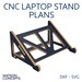 CNC Laptop Stand Furniture. SVG and DXF Format. Digital Plans Download ...