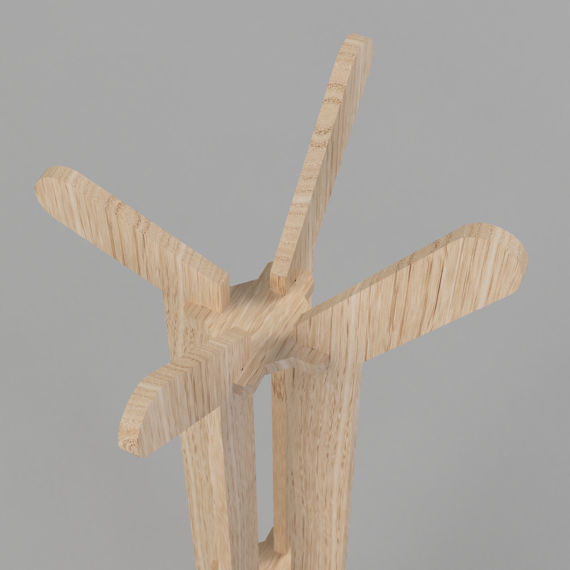 CNC Coat Rack Furniture. DXF Format. Digital Plans Download. CNC Laser ...