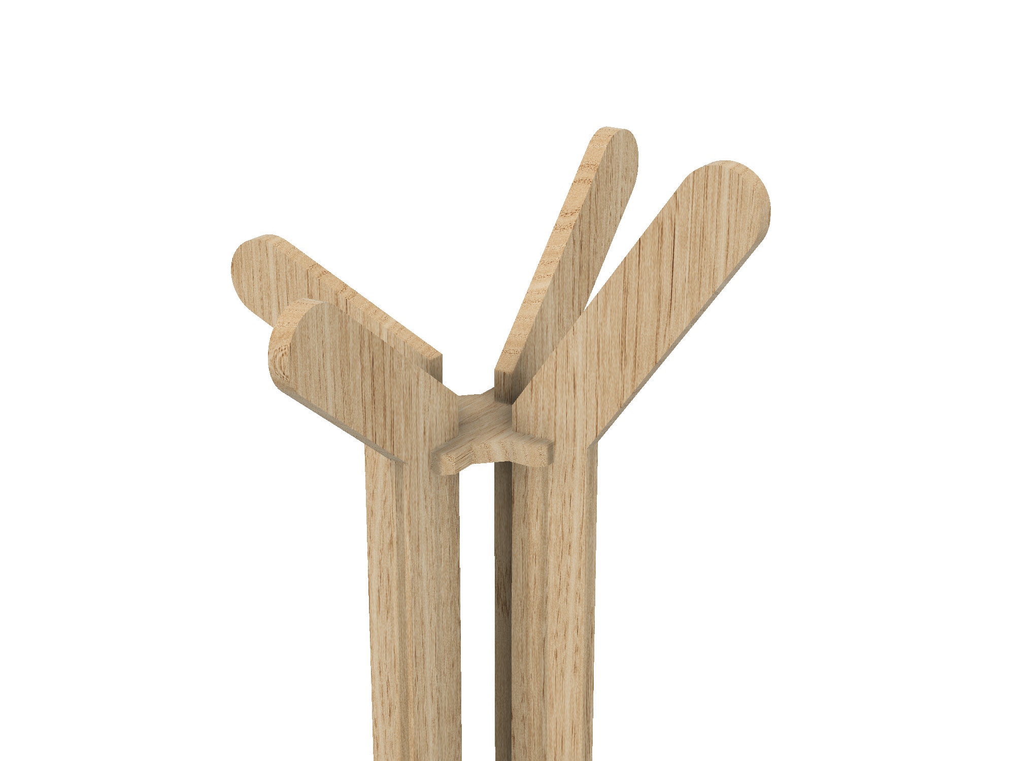 CNC Coat Rack Furniture. DXF Format. Digital Plans Download. CNC Laser ...