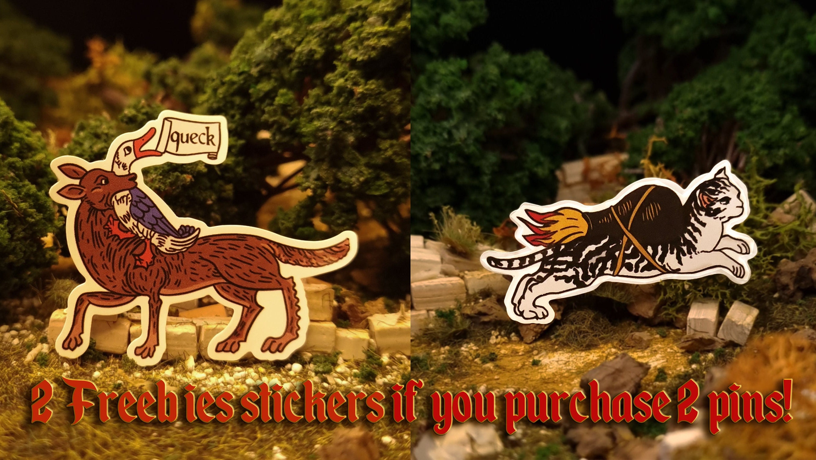 Rocket Cat Vs Knight Riding Slug Medieval Marginalia Hard - Etsy