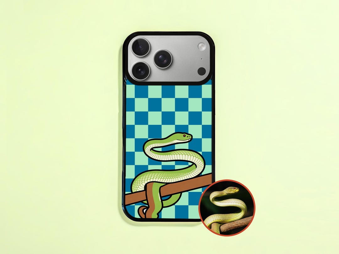 Custom Snake Phone Case, Personalized Snake Photo Gift, Gift for Snake ...