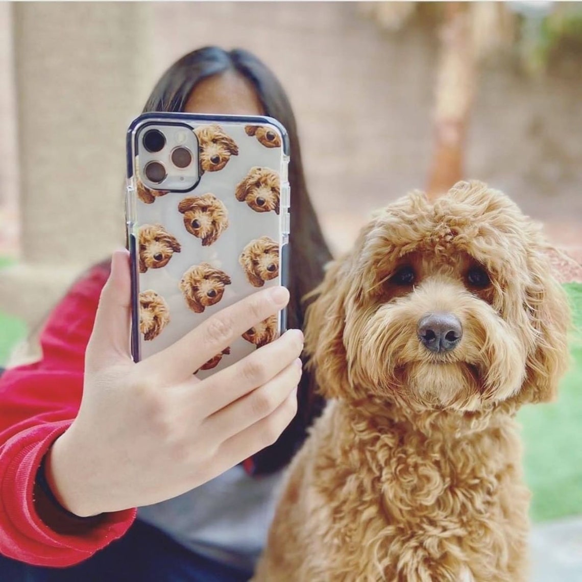 Custom Dog Phone Case Custom Pet Illustrated Phone Case Dog - Etsy