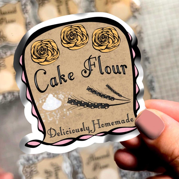 Flour Label - Etsy