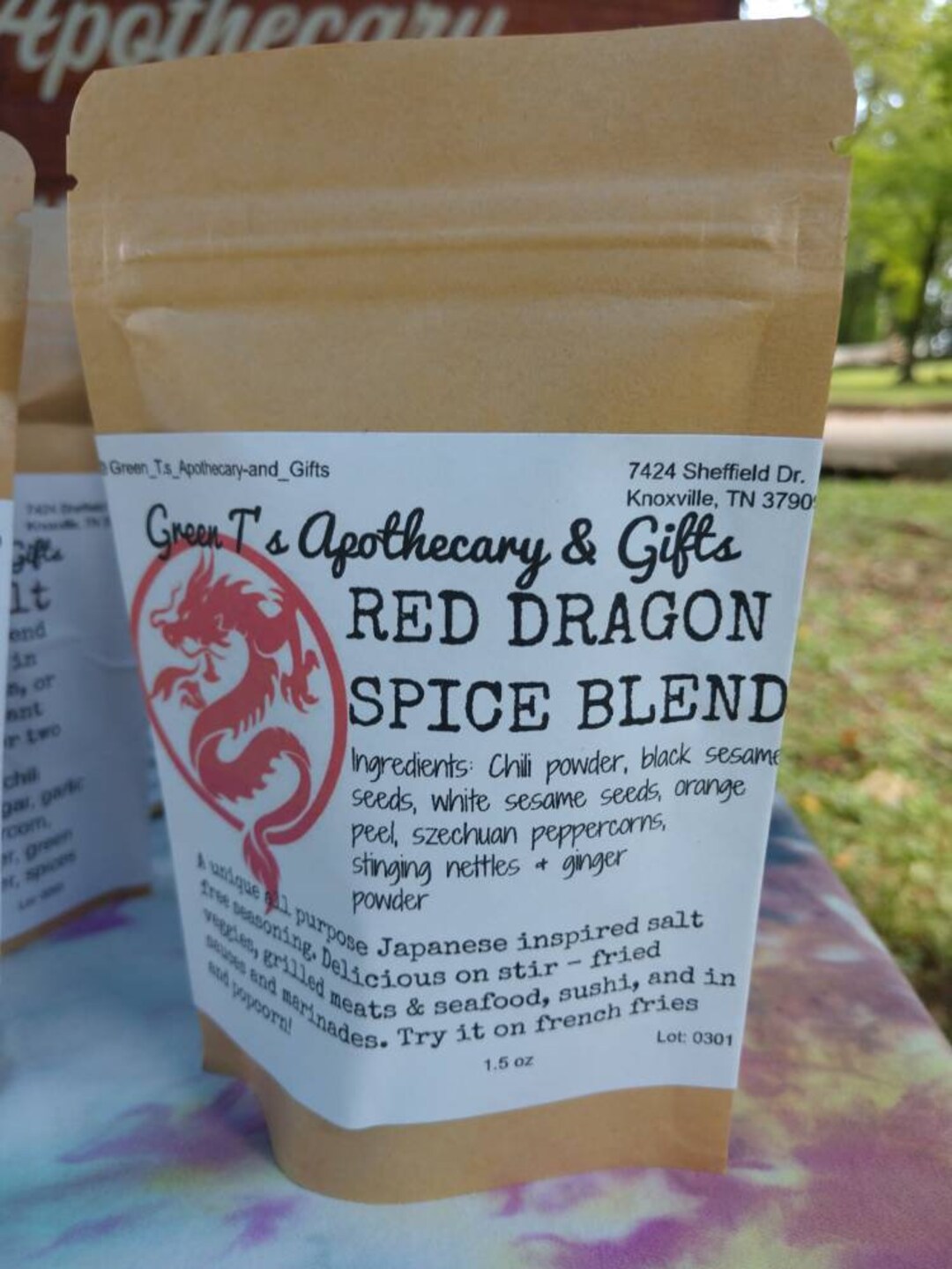 Red Dragon Spice Blend Shichimi Togarashi Inspired Seasoning - Etsy UK