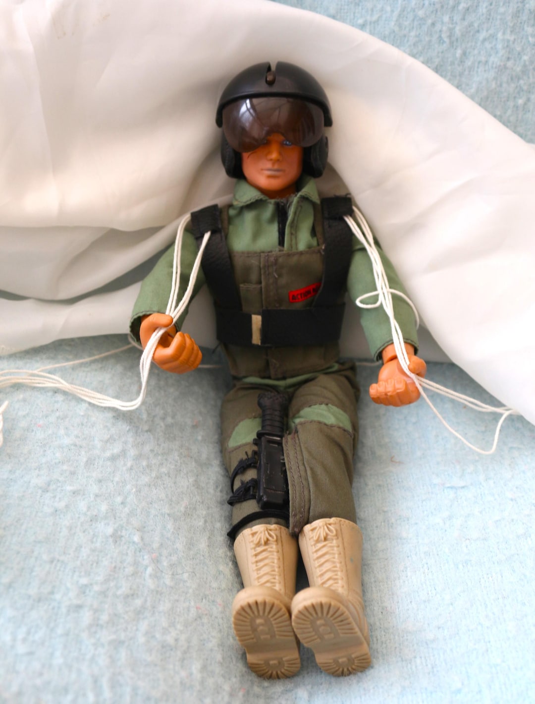 Action Man Army Man With Parachute & Other Equipment - Etsy UK