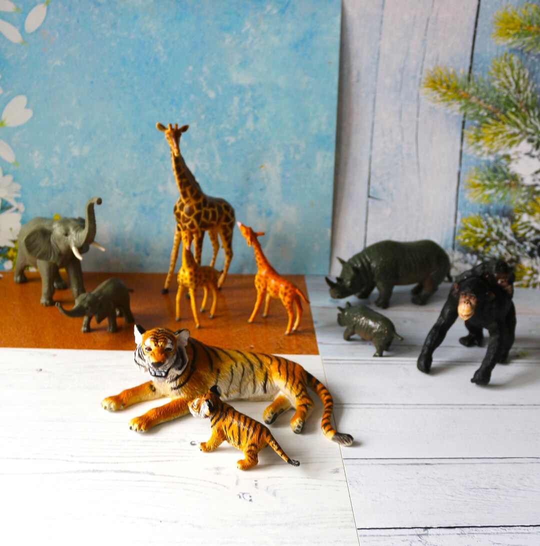 12 Vintage Jungle Animals From the Early Learning Centre, Adult and ...
