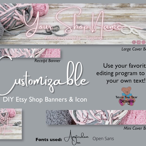 Crochet Shop Banner - Etsy