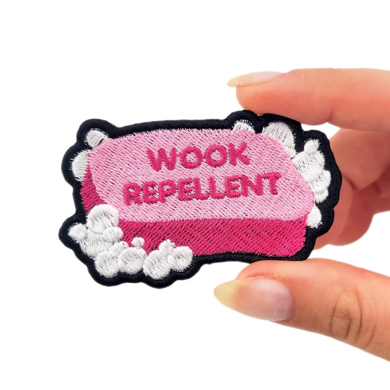 Wook Repellent Soap - Edm/rave Embroidered Patch | Iron-on Applique - Etsy