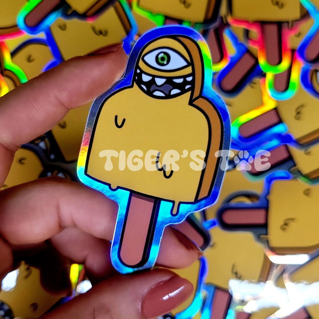 Holographic Subtronics Popsicle Sticker - Etsy