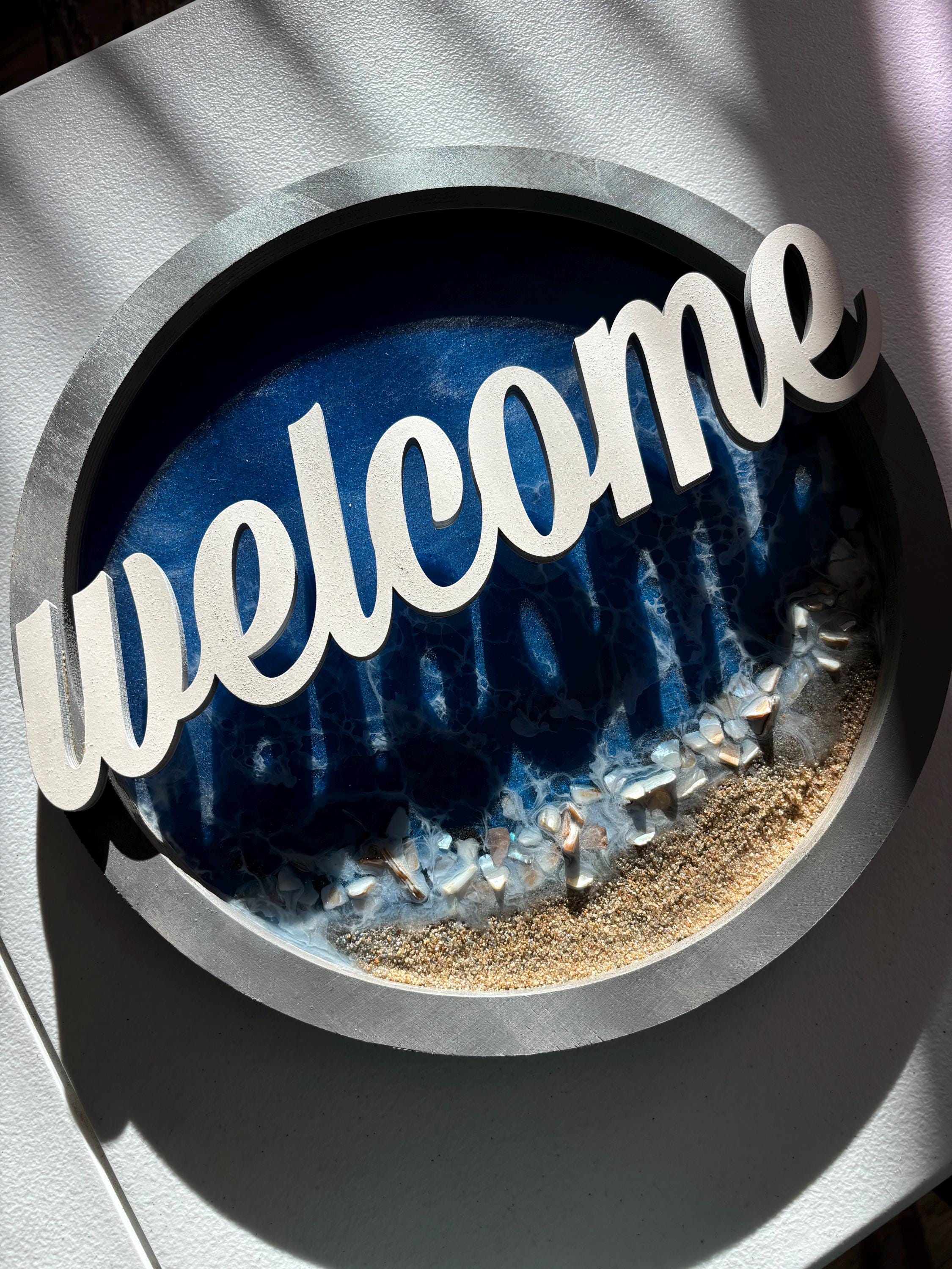 Welcome Beach Sign - Etsy