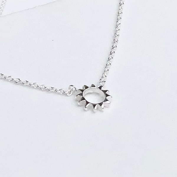 Sun Necklace - Etsy