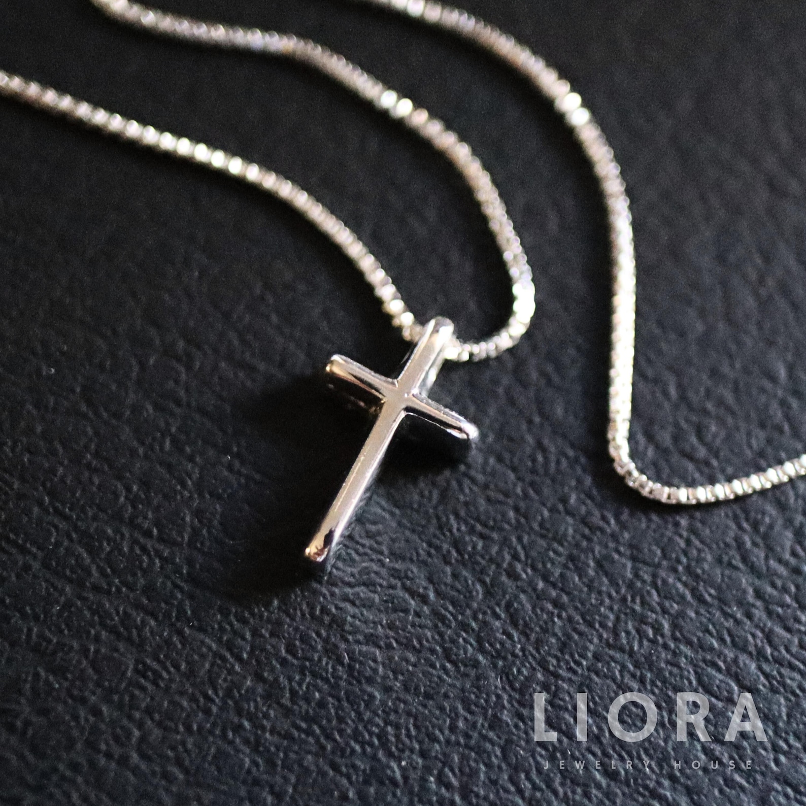 925 Sterling Silver Thick Cross Pendant Necklace, Cross Necklace, Thick ...