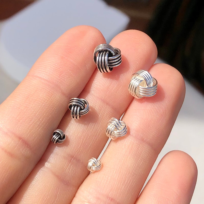 Knot Earrings - Etsy