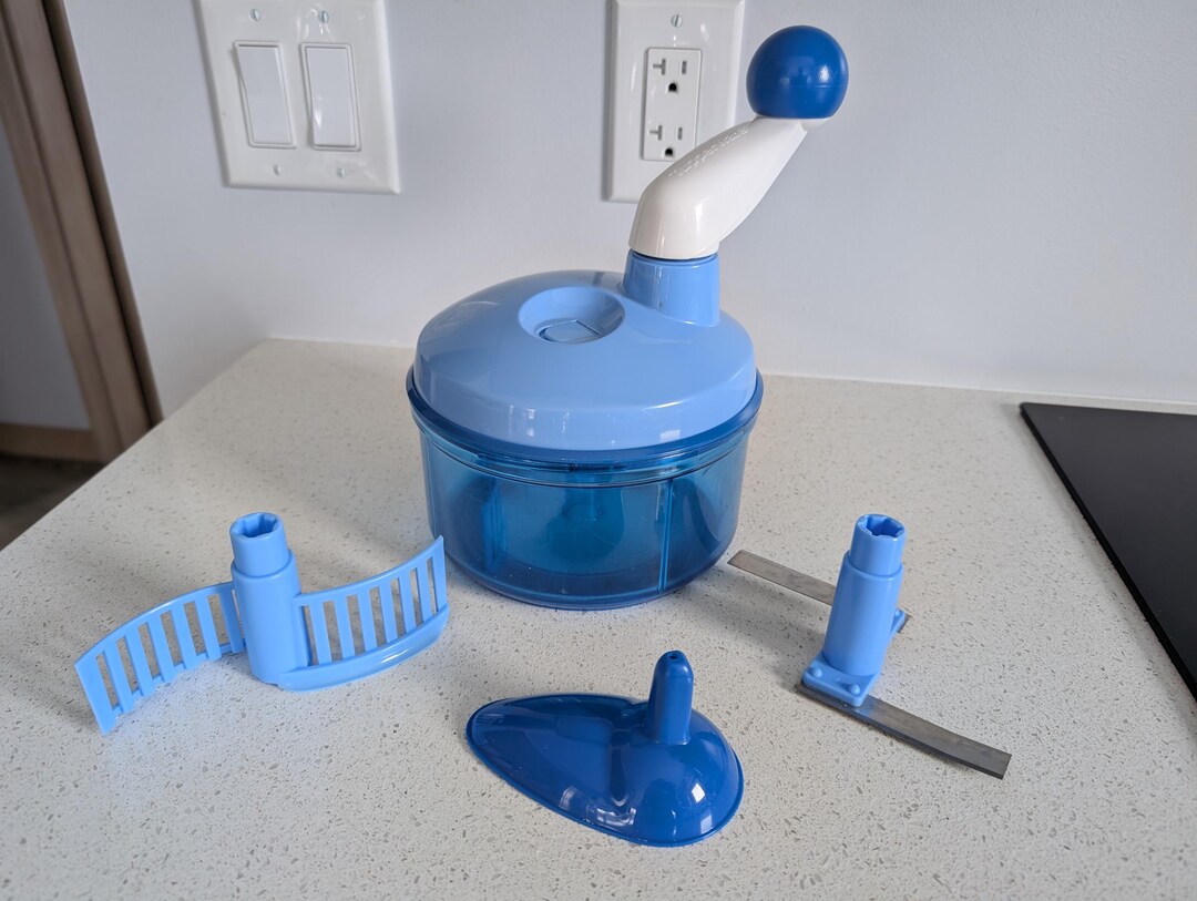 Vintage Tupperware 2000 Quick Chef Pro System Manual Food Processor ...
