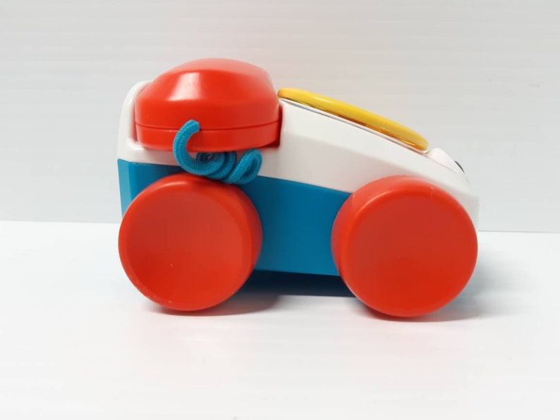 Fisher-price 2015 Mattel Chatter Rotary Classic Baby Toy Telephone - Etsy
