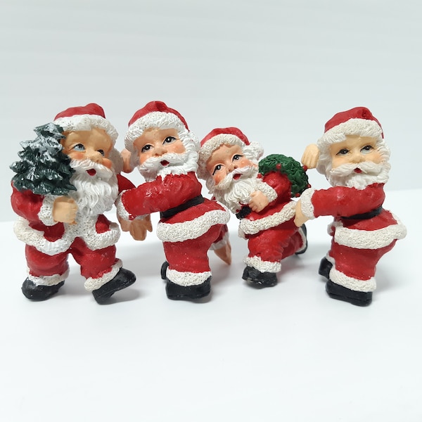 Santa Claus Figurine - Etsy