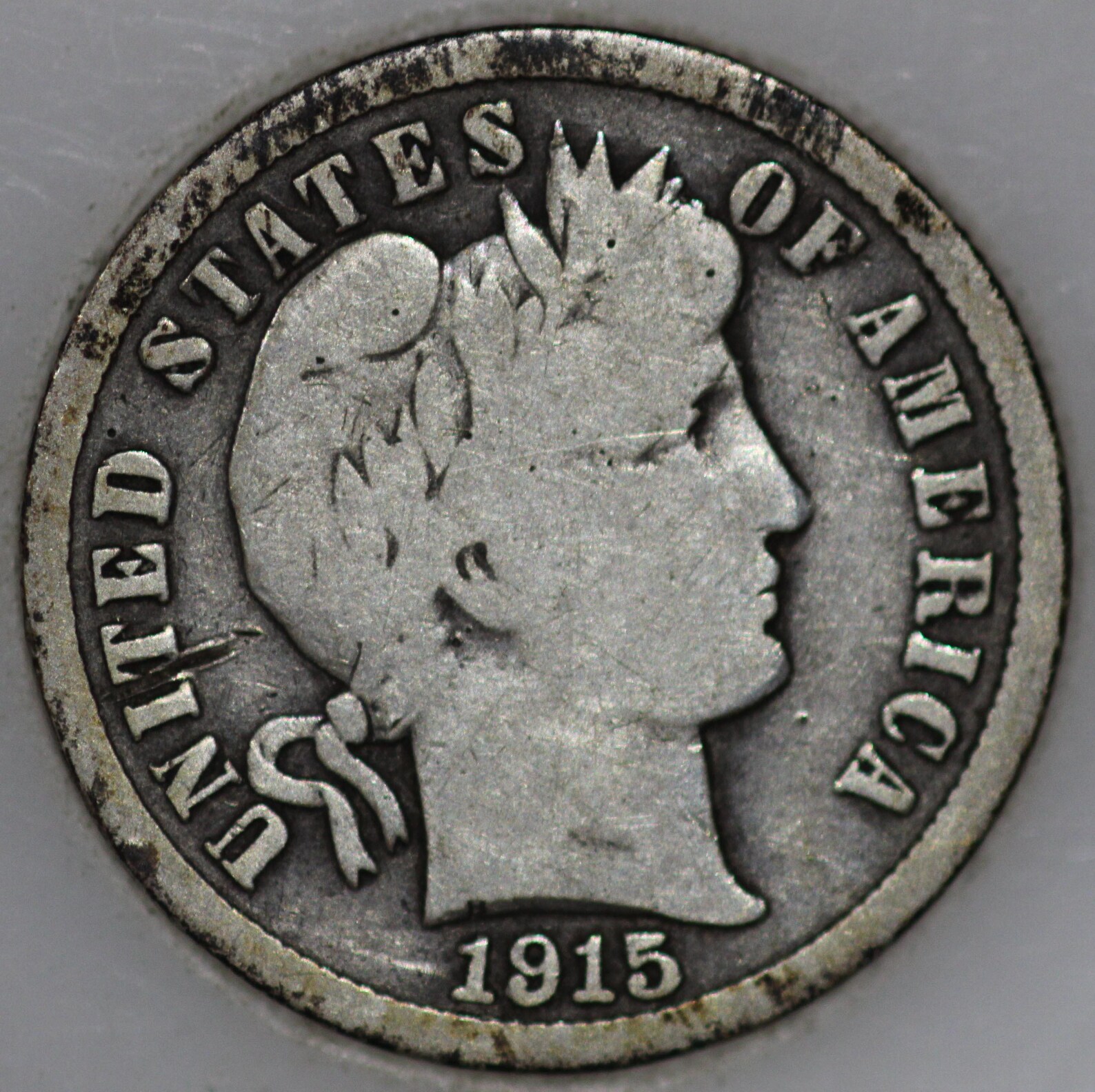 1915-S Barber Dime 90% Silver, 100 Years Old as Shown SN02 - Etsy
