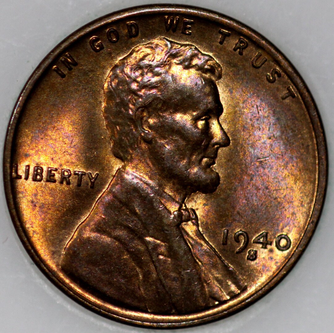 1940-S Wheat Cent, Popular Collector Coin, Uncirculated as Shown [SN01 ...
