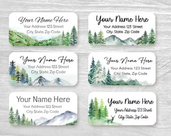Personalized Return Address Labels - Etsy