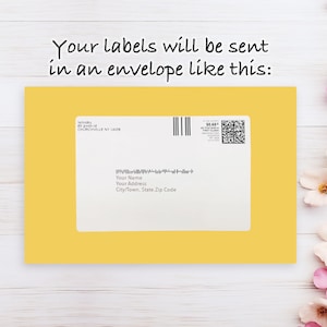 Set of 48 Full Moon, Moon Phase Return Address Labels, Custom Name ...