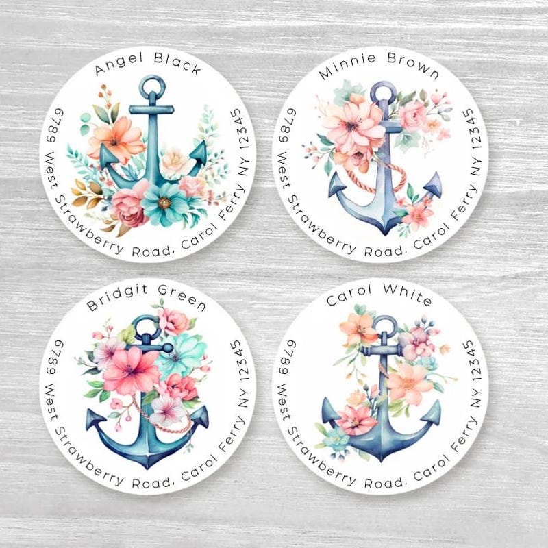 Anchor Sticker - Etsy