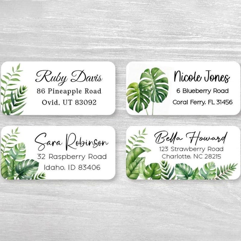 Return Address Labels - Etsy
