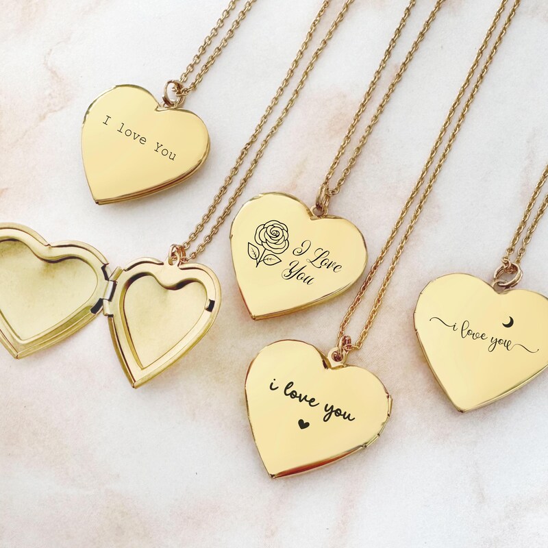 Love Locket Necklace - Etsy
