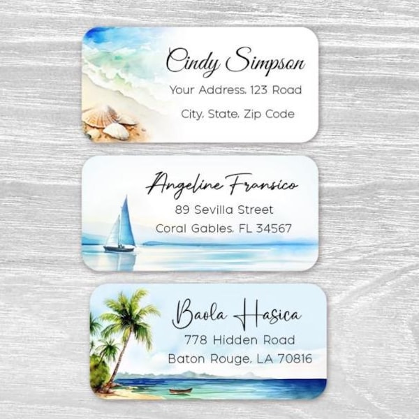 Address Label - Etsy