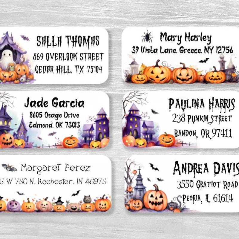 Personalized Address Labels - Etsy