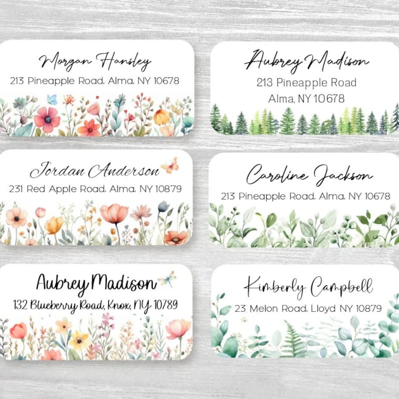 Return Address Labels - Etsy