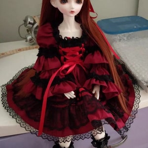 1/2 1/3 1/4 1/6 BJD Doll Dress Vintage Retro Gothics Style Bjd Dress - Etsy