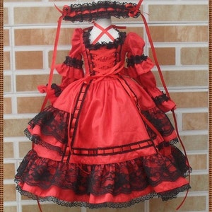 1/2 1/3 1/4 1/6 BJD Doll Dress Vintage Retro Gothics Style Bjd Dress - Etsy