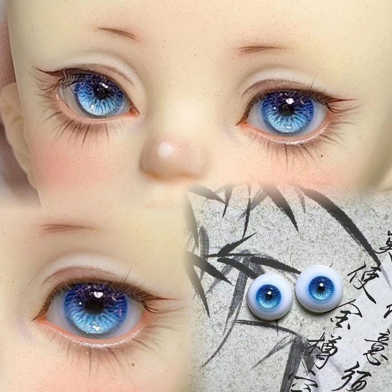 Realistic BJD Doll Eyes: Custom Sizes 10-20mm - Etsy